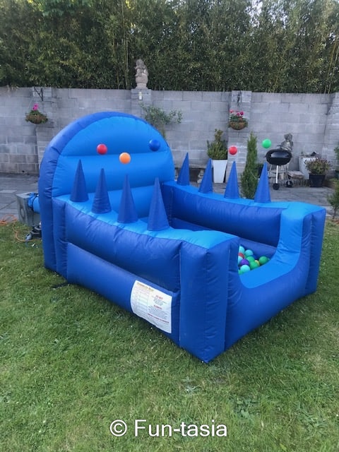 Blue Air Juggler Ball Pool - Bouncy Castle Hire, Event Inflatables ...
